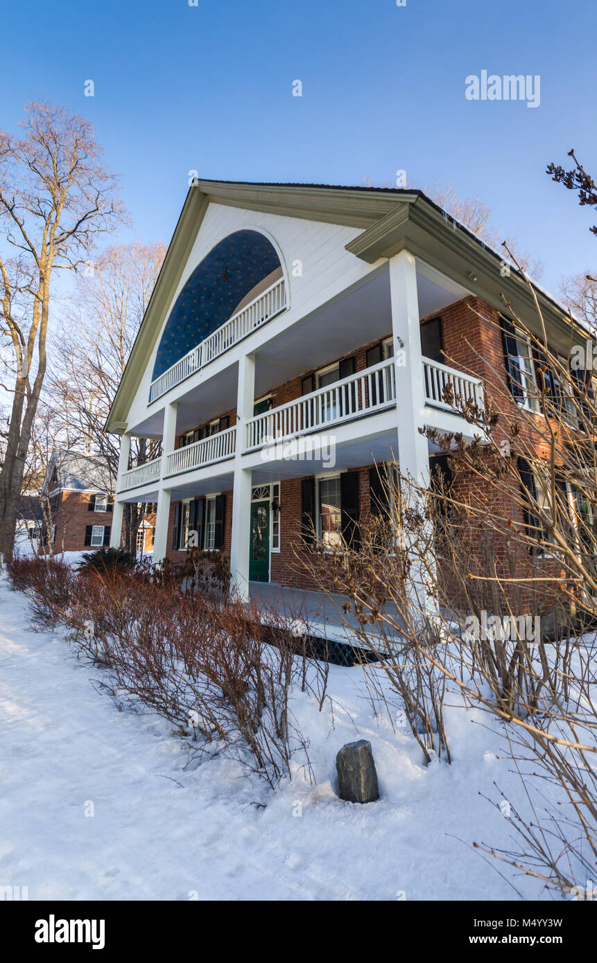 Georgian Federal style house, listed on National Register of Historic ...