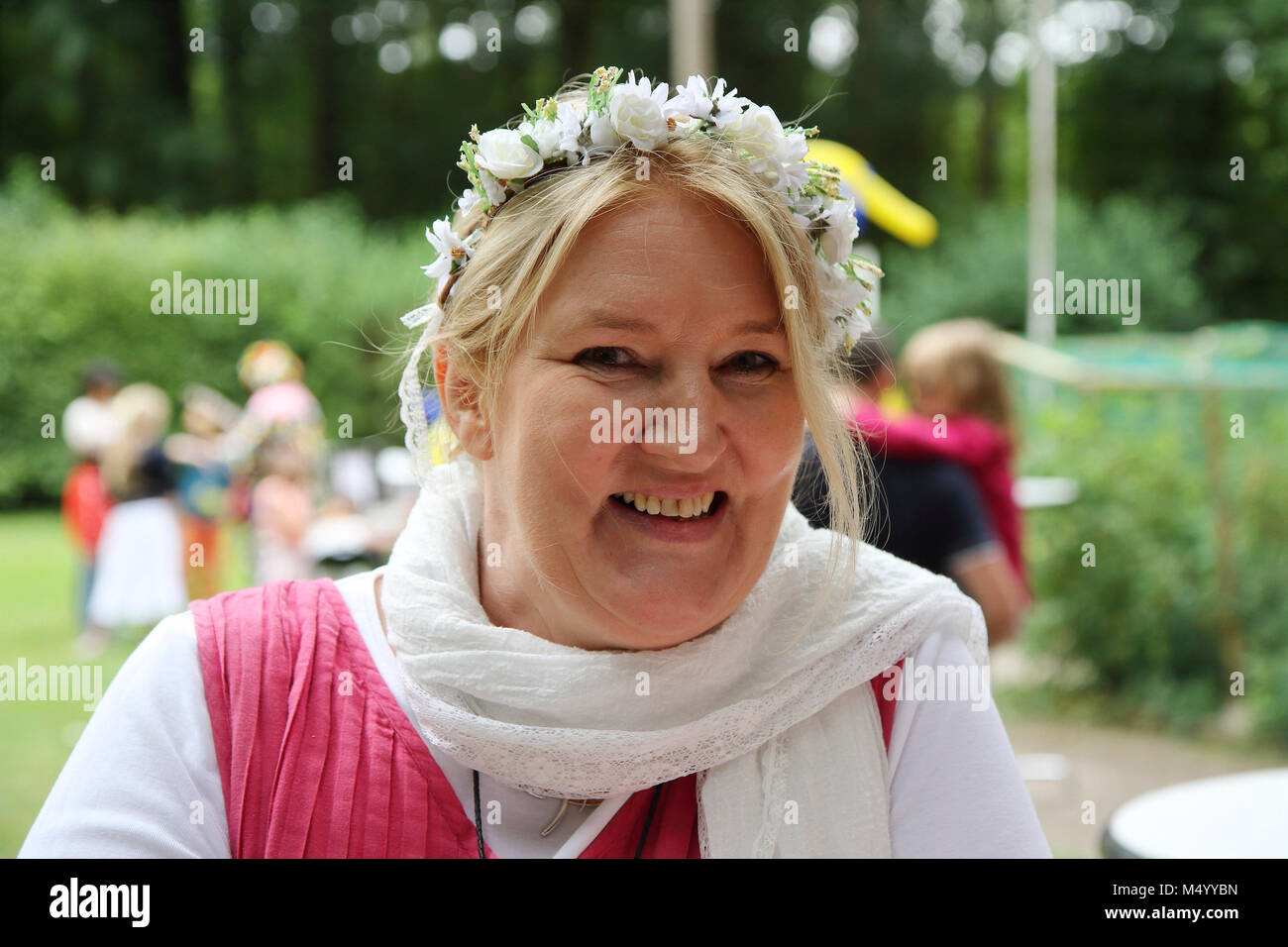 Midsummer sweden celebration hi-res stock photography and images - Alamy