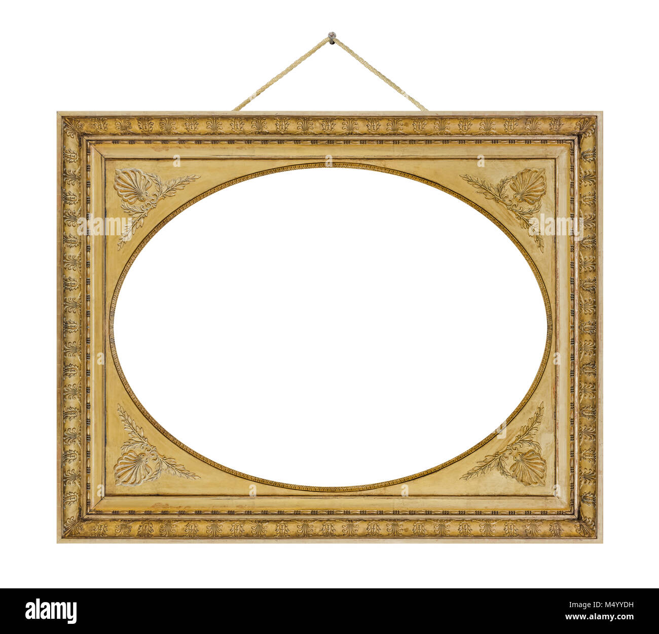 Old wooden picture frame Stock Photo - Alamy