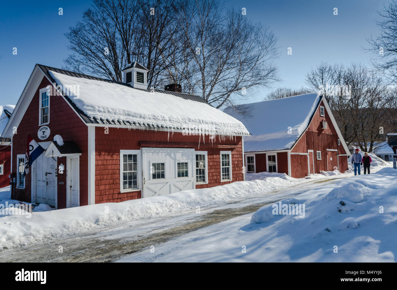 Rural village vermont hi-res stock photography and images - Alamy
