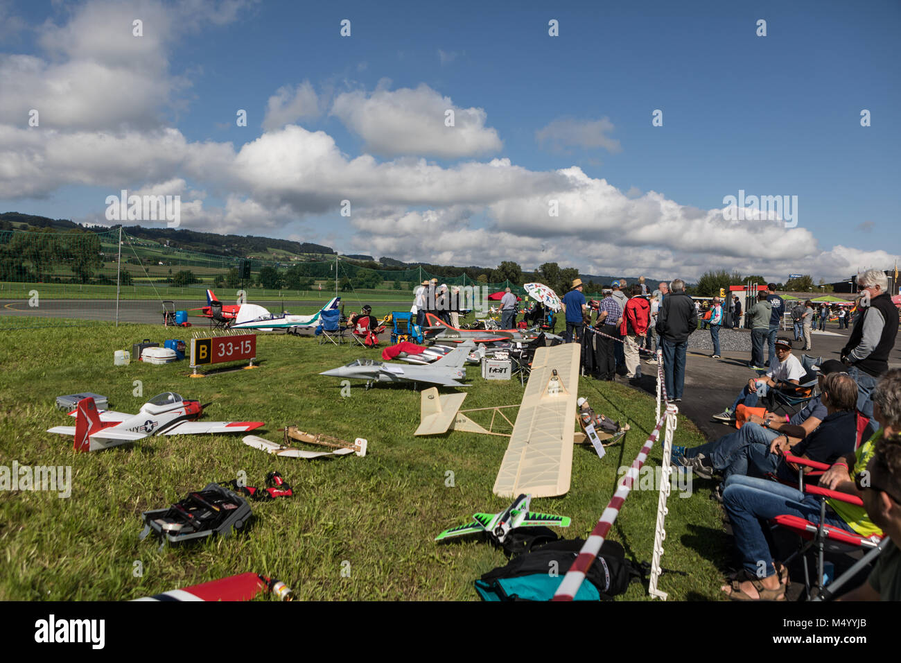Model flying day Triengen, Lucerne, Switzerland, Europe Stock Photo - Alamy