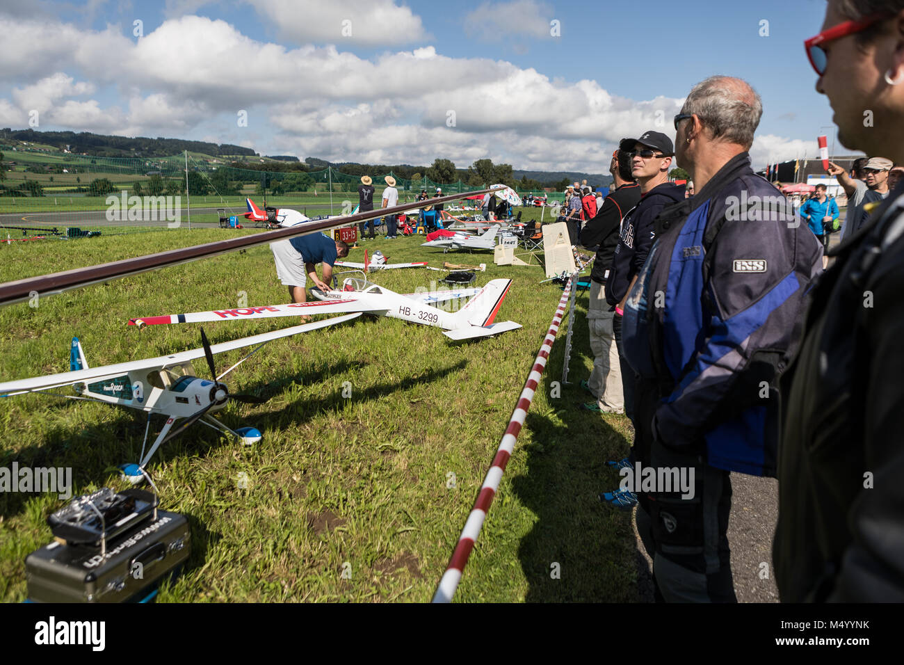 Model flying day Triengen, Lucerne, Switzerland, Europe Stock Photo - Alamy