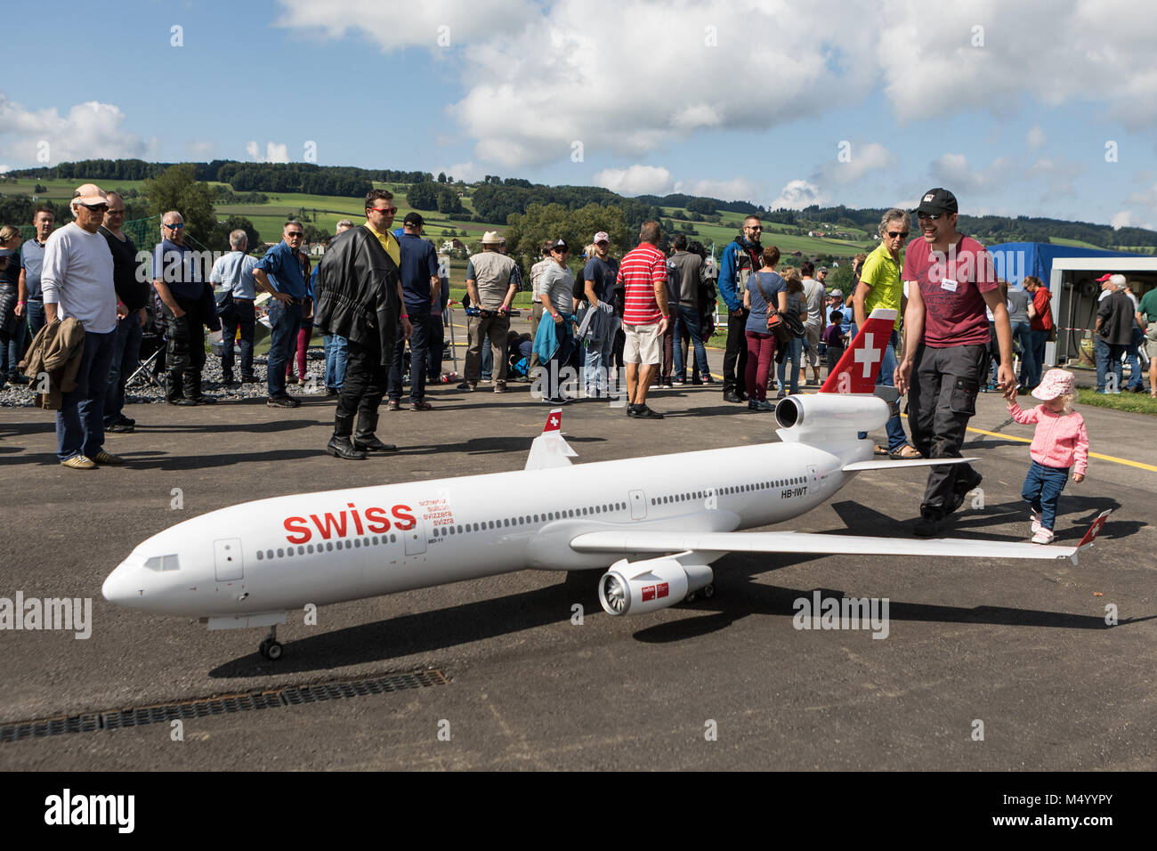 Model flying day Triengen, Lucerne, Switzerland, Europe Stock Photo - Alamy