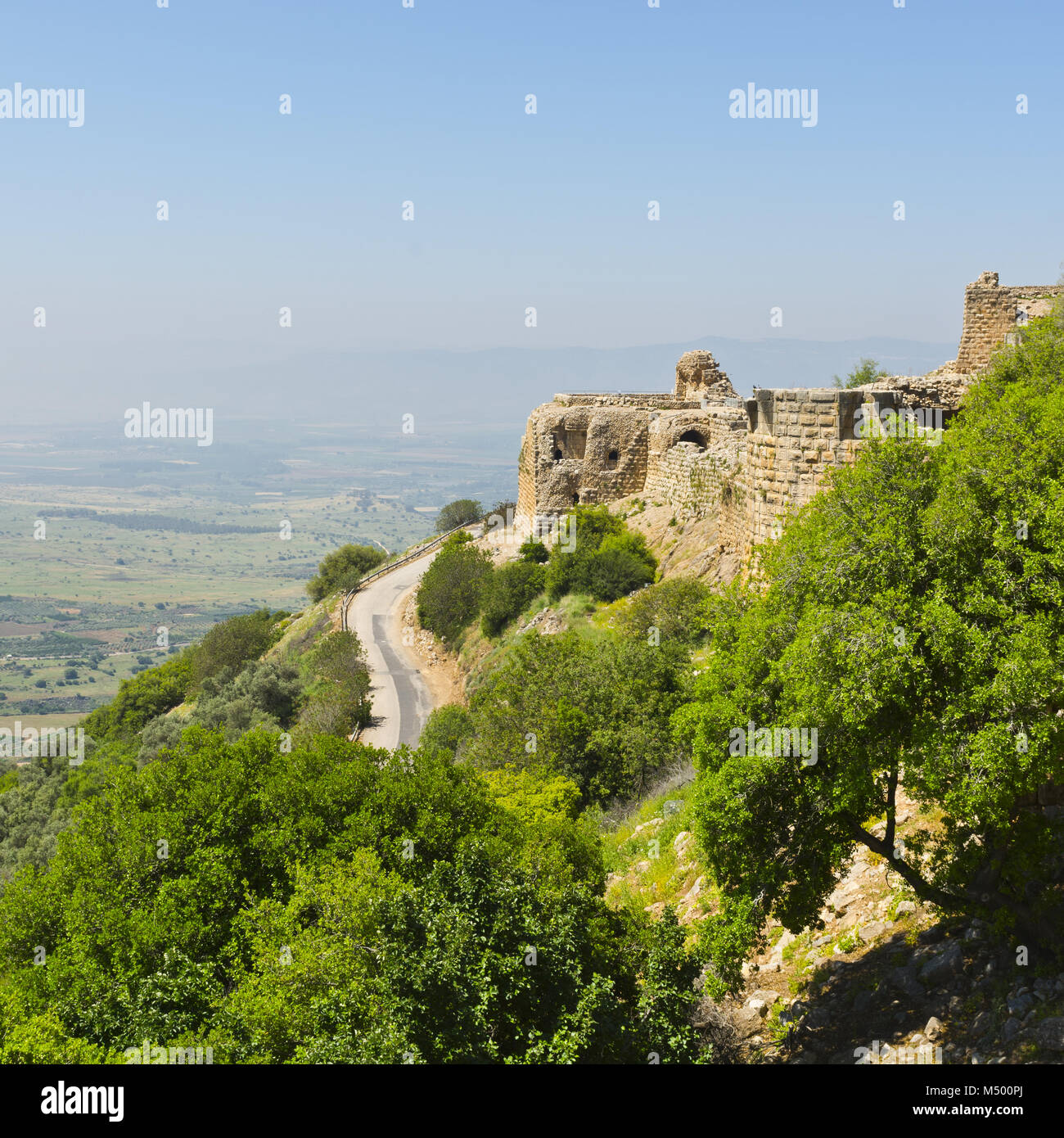 Nimrod Fortress in Israel Stock Photo - Alamy