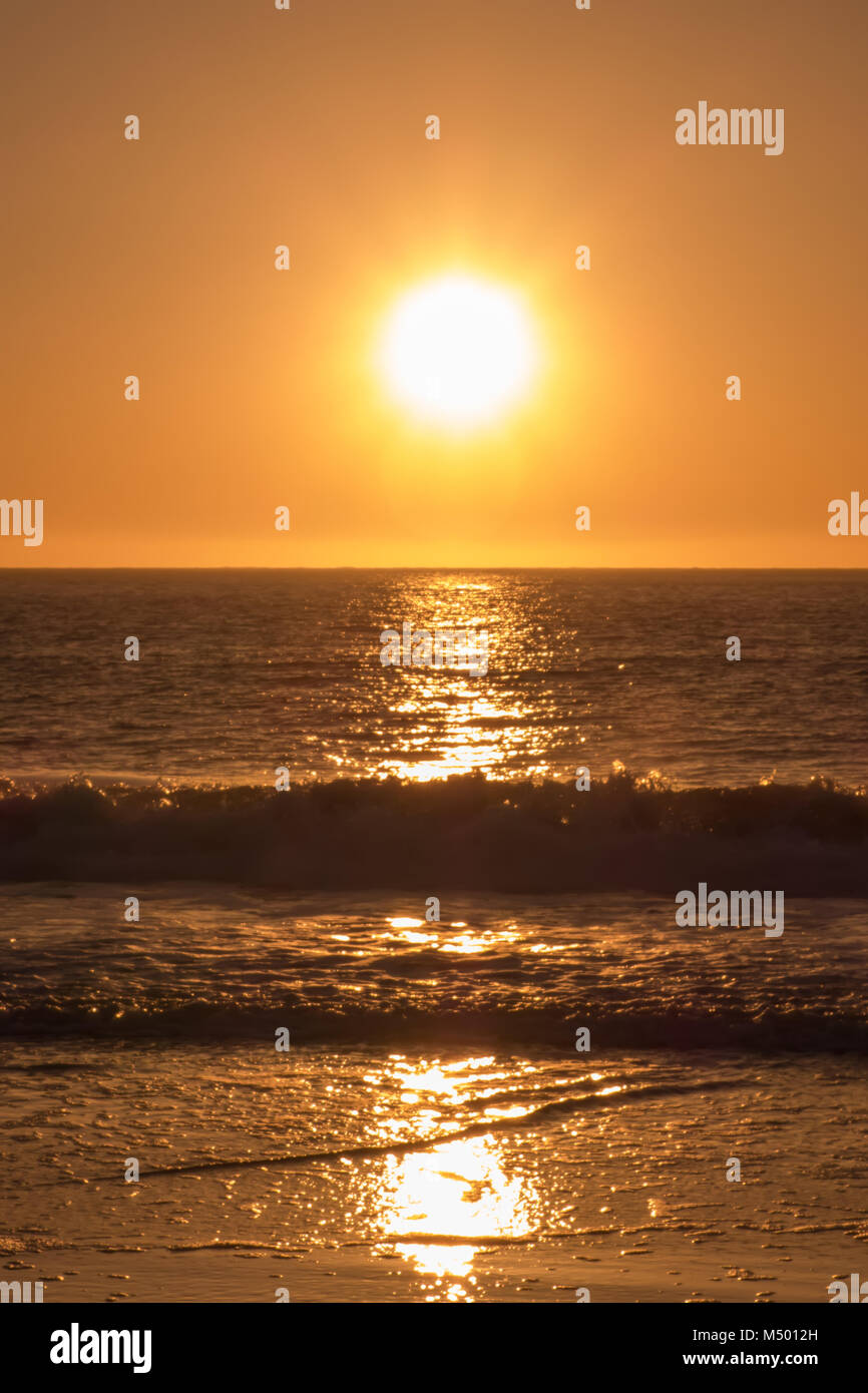 baker beach and golden gate bay at sunset in california Stock Photo - Alamy