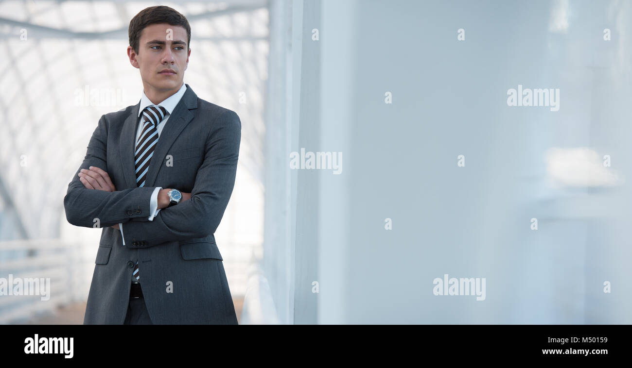 Serious perspective man standing hi-res stock photography and images ...