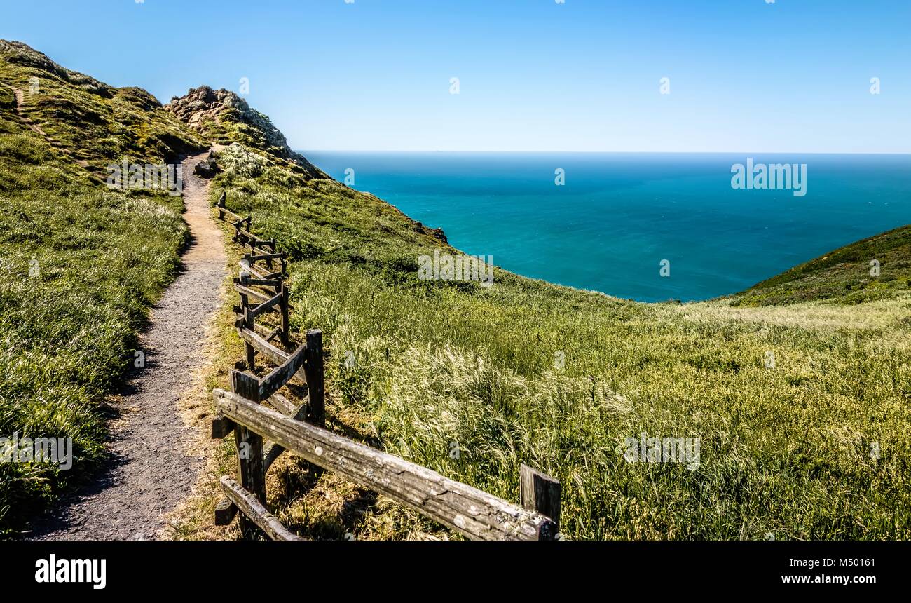 Point reyes national seashore landscapes in california Stock Photo - Alamy