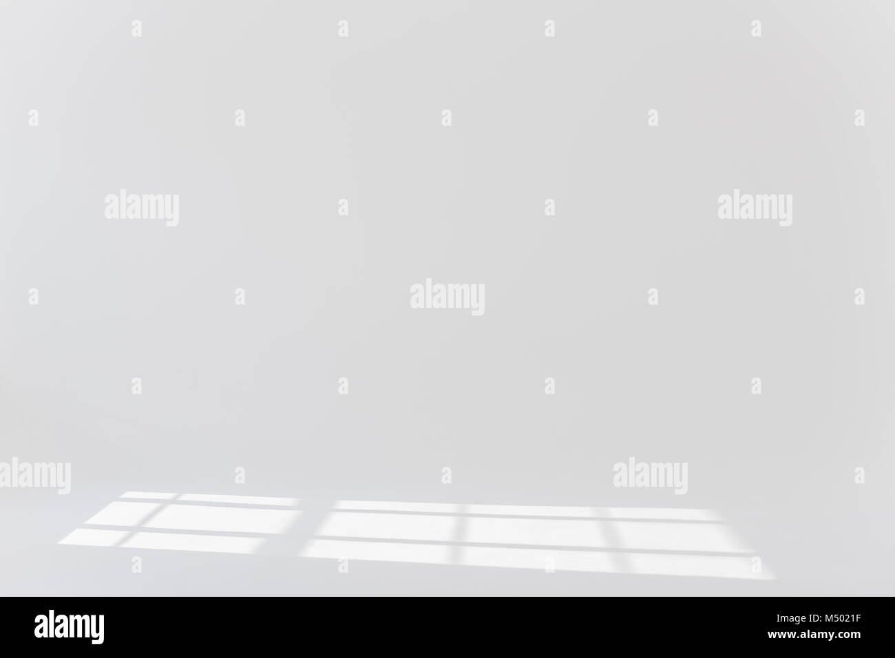 Plain white background with sun light and shadows Stock Photo - Alamy