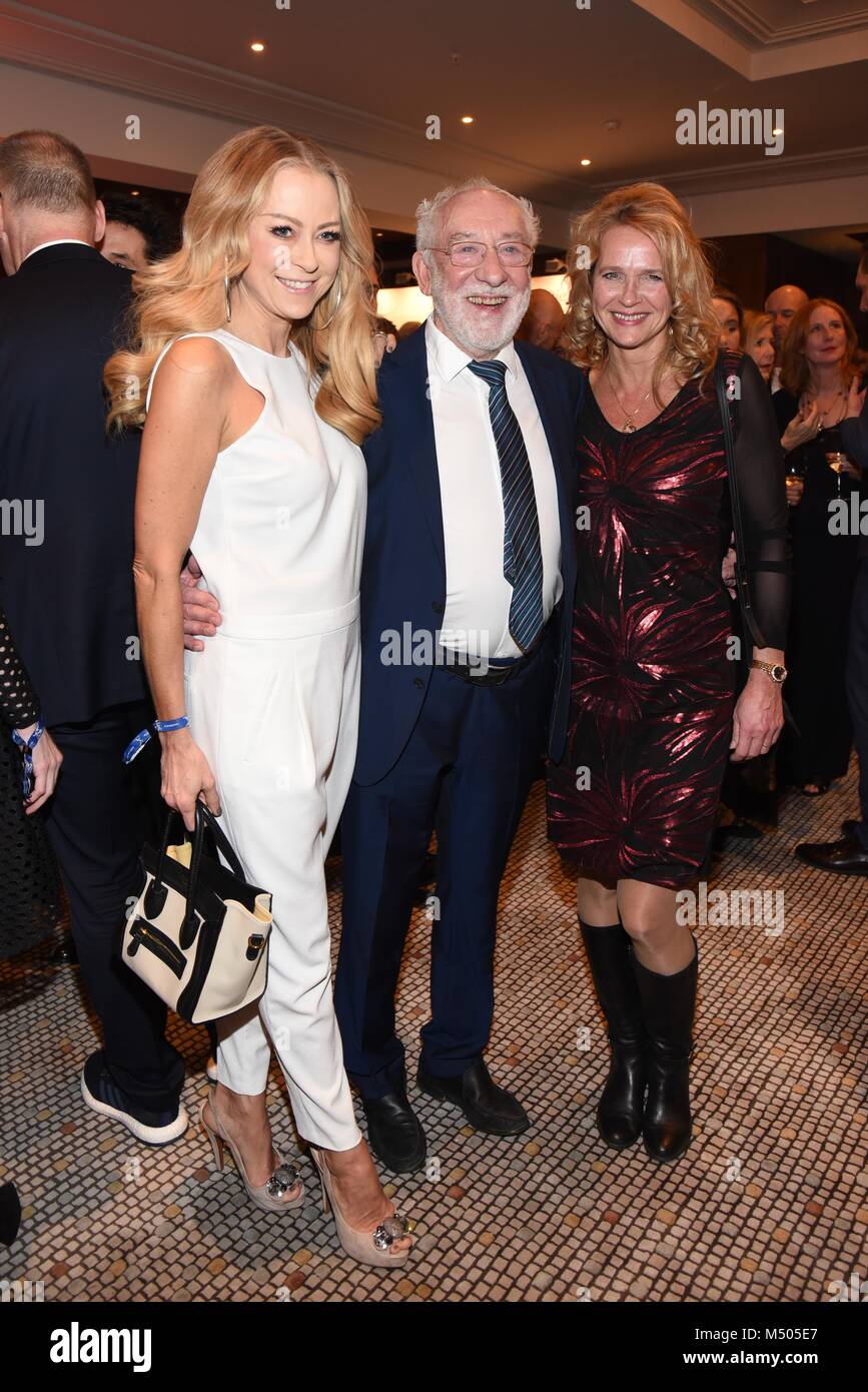 Berlin, Deutschland. 18th Feb, 2018. Jenny Elvers, Dieter Hallervorden ...