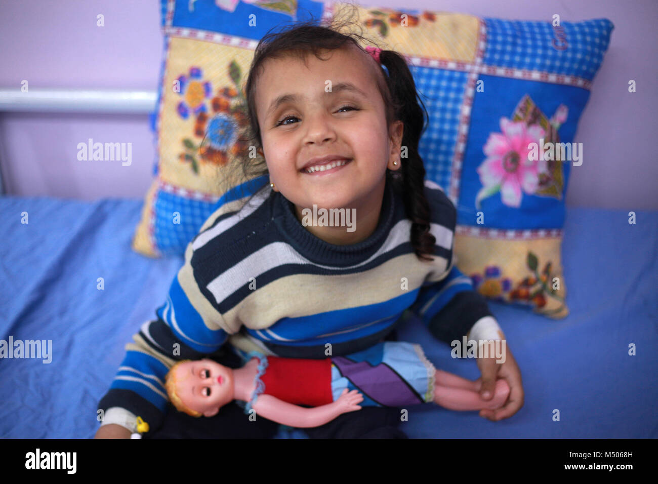 February 19, 2018 - Gaza City, Gaza Strip, Palestinian Territory - A ...