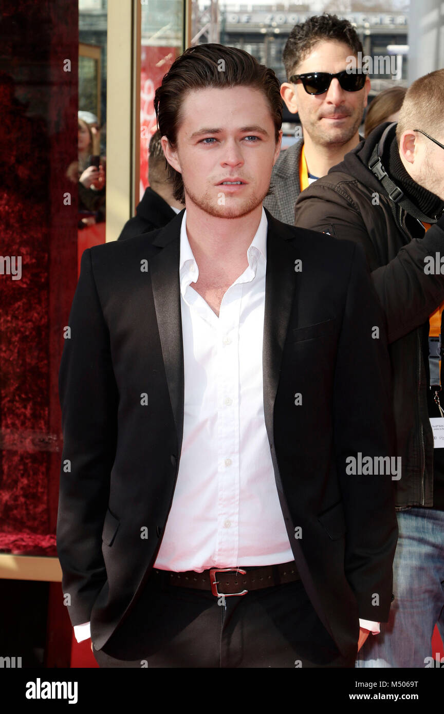 Berlin, Germany. 19th Feb, 2018. Harrison Gilbertson attending the ...