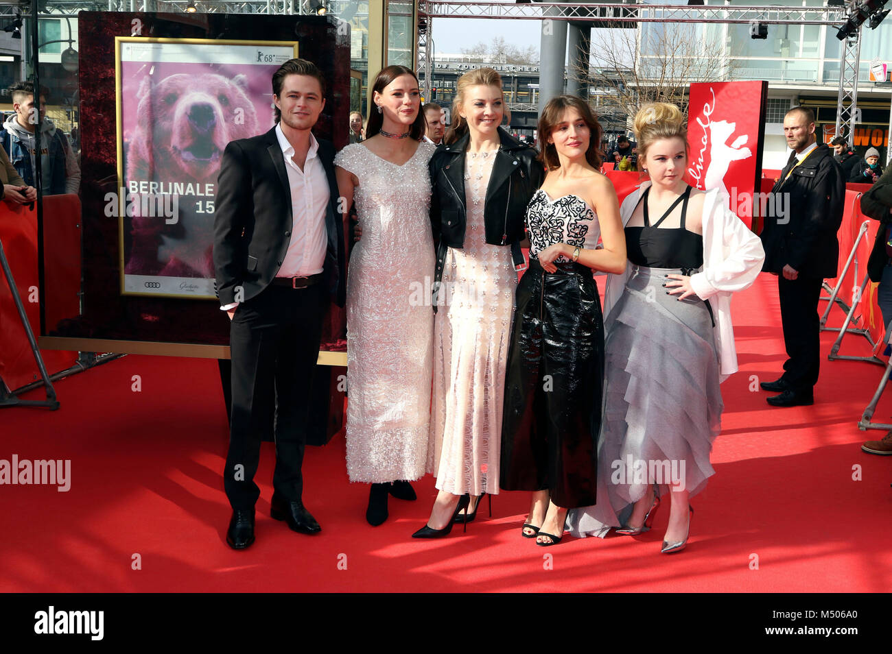 Berlin, Germany. 19th Feb, 2018. Harrison Gilbertson, Lily Sullivan ...