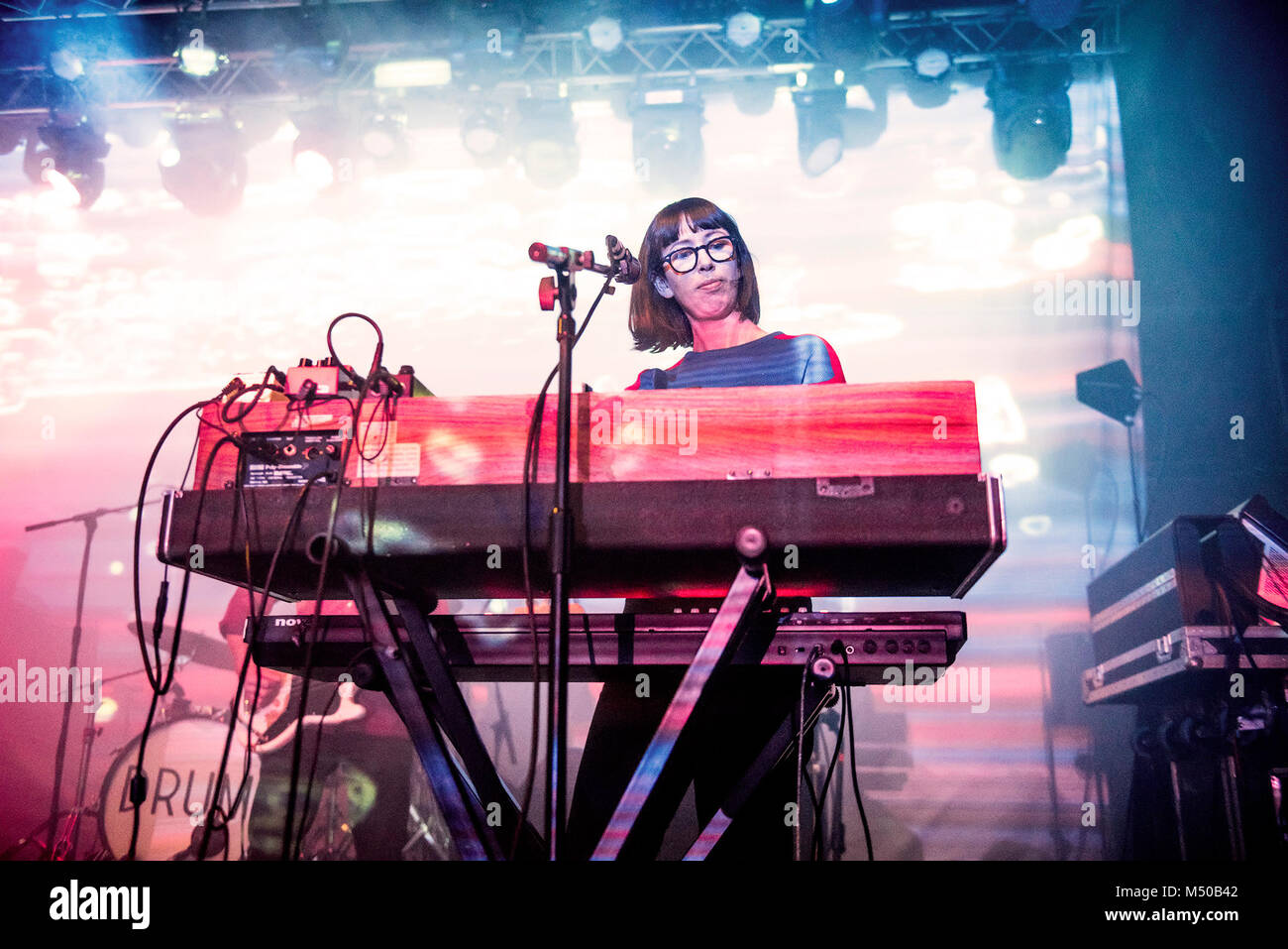 Manchester, UK. 19th Feb 2018. Canadian indie pop band Alvvays ...