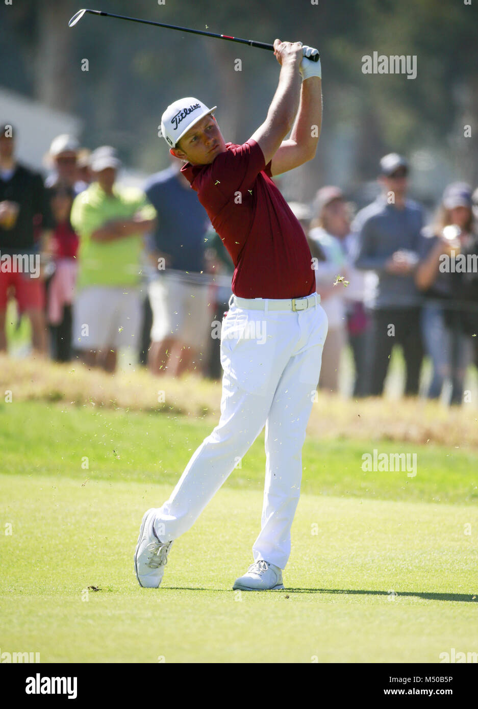 Los Angeles, California, USA. 18th Feb, 2018. Cameron Smith in actions ...