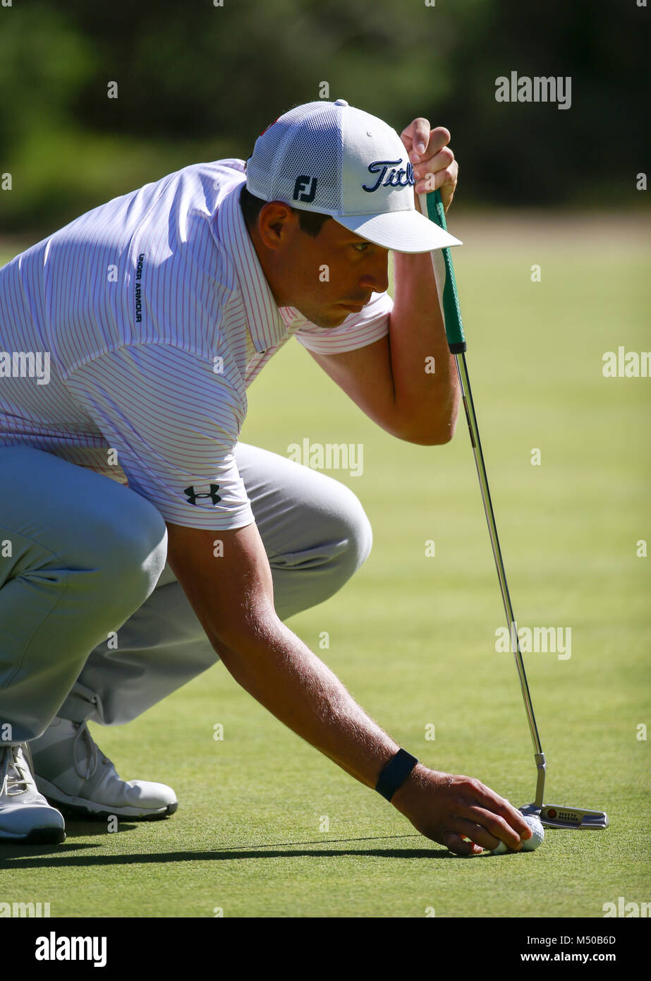 Los Angeles, California, USA. 18th Feb, 2018. Scott Stallings in ...