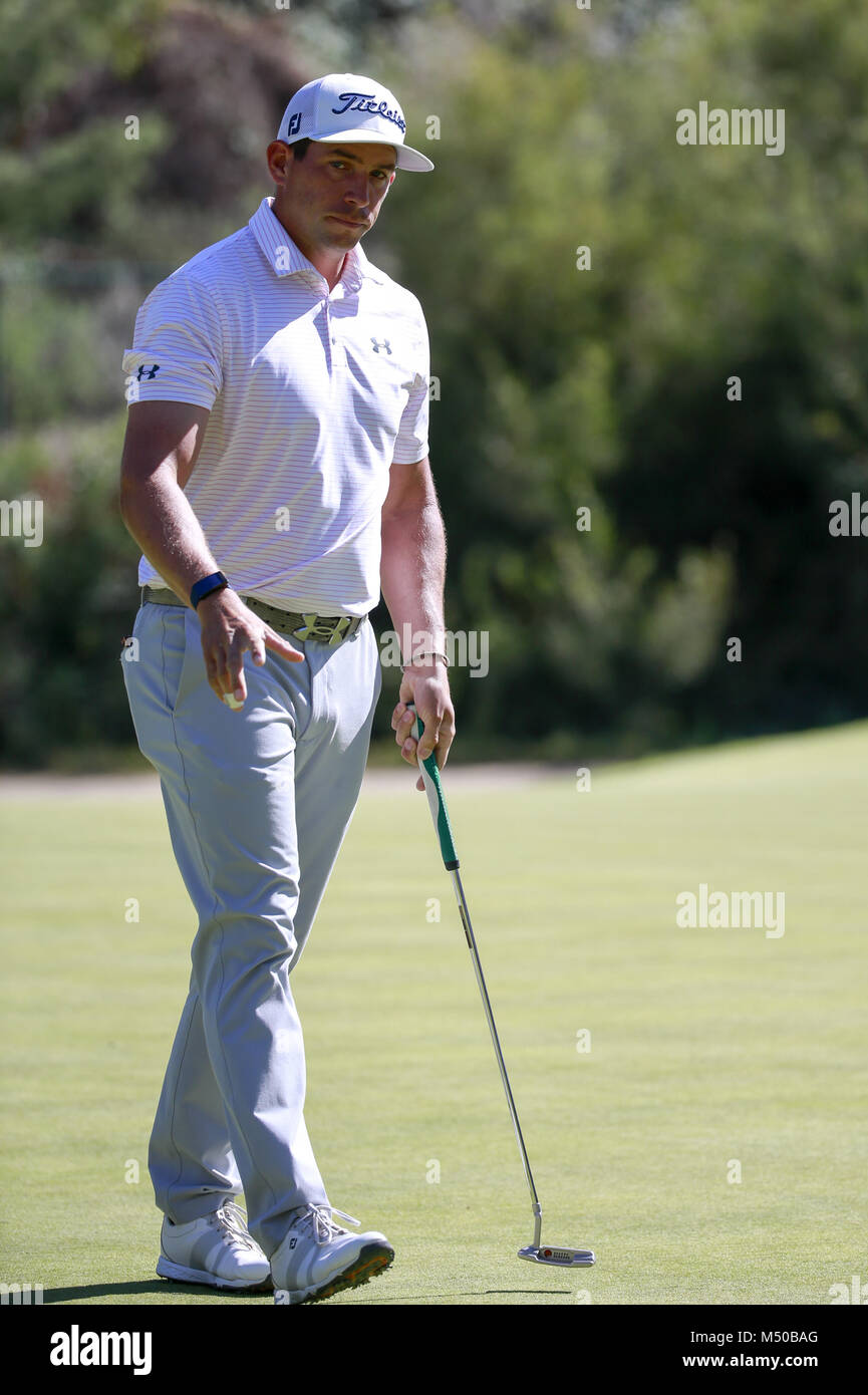 Los Angeles, California, USA. 18th Feb, 2018. Scott Stallings in ...