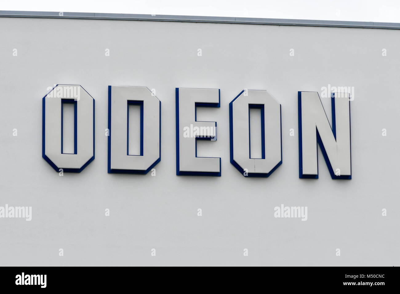 Odeon sign logo hi-res stock photography and images - Alamy