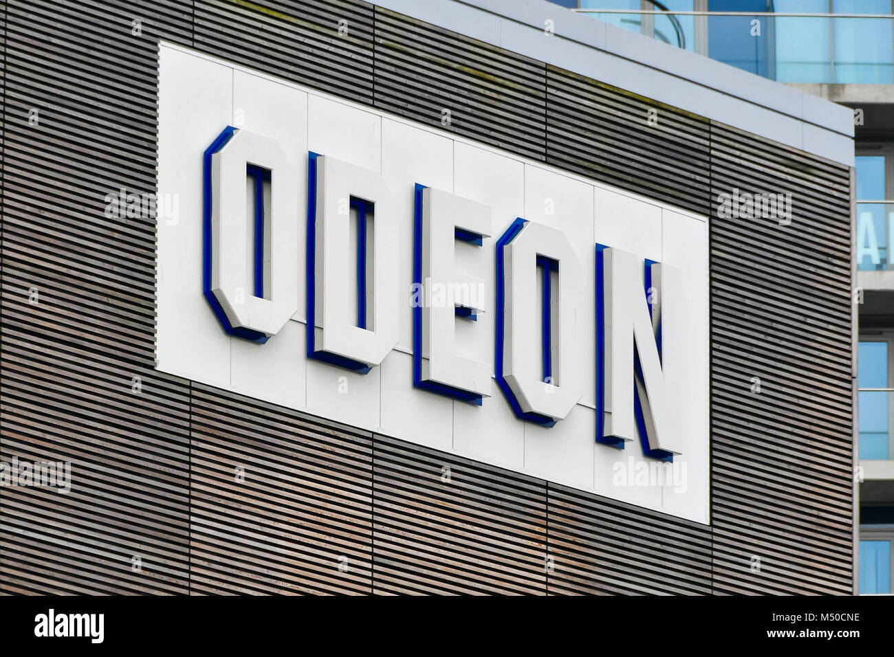 Odeon cinema sign hi-res stock photography and images - Alamy