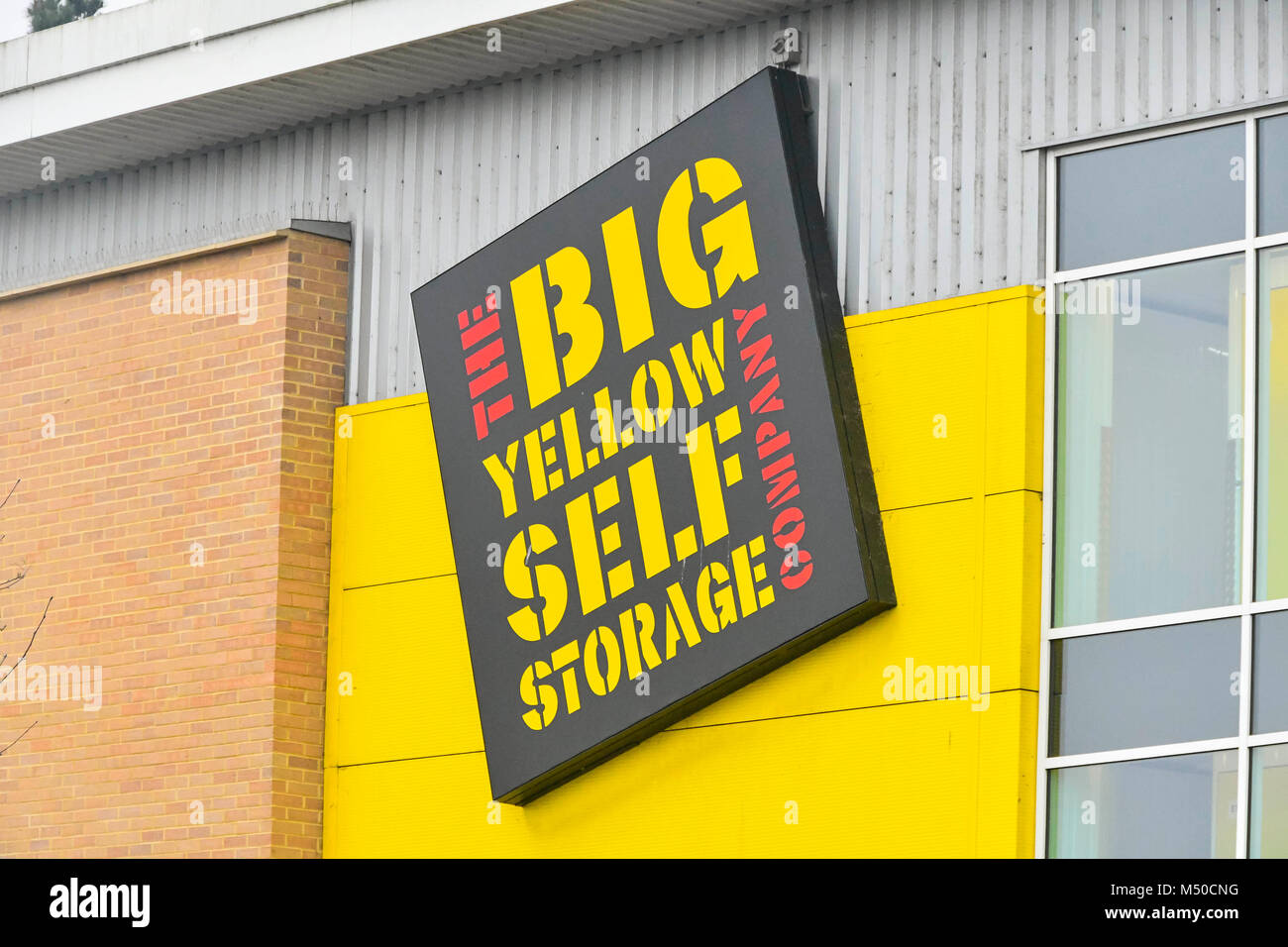 Big yellow self storage hi-res stock photography and images - Alamy