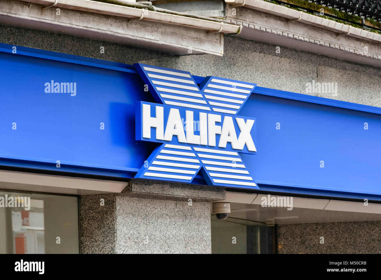 Halifax brand sign hi-res stock photography and images - Alamy