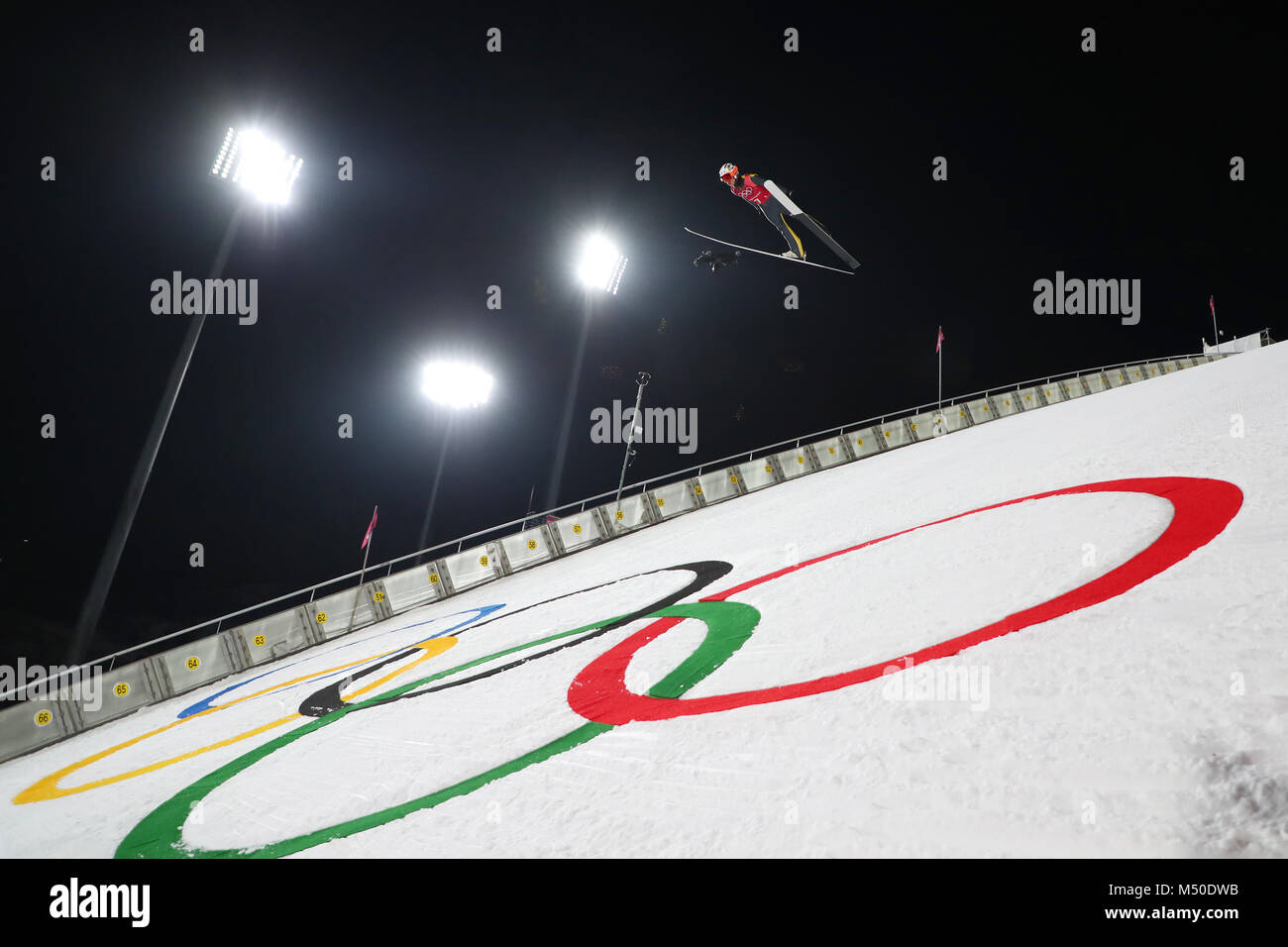Pyeongchang, South Korea. 19th Feb, 2018. Taku Takeuchi (JPN) Ski ...