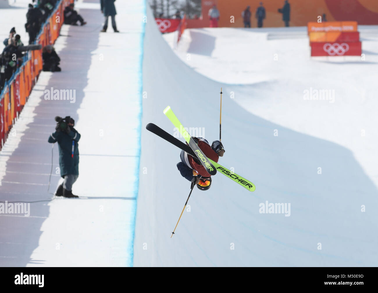 Pyeongchang, South Korea. 20th Feb, 2018. Annalisa Drew of the U.S ...