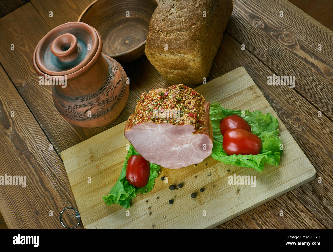 Austrian Selchfleisch Stock Photo - Alamy