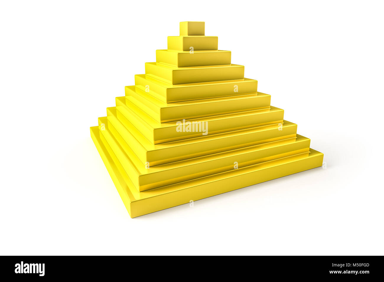 abstract golden pyramid Stock Photo - Alamy