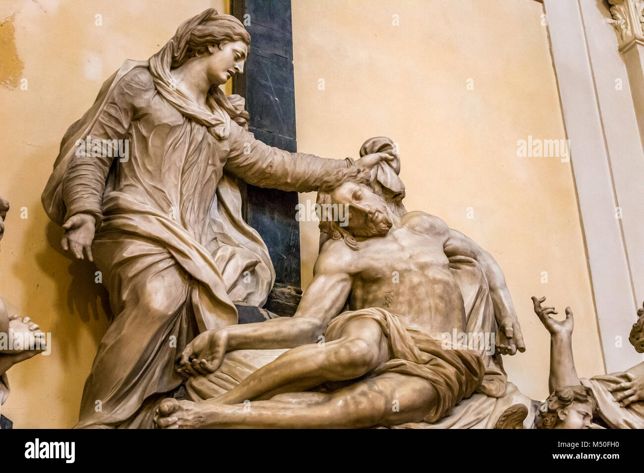 RAVENNA, ITALY - FEBRUARY 15, 2018: The Blessed Virgin Mary crying for ...