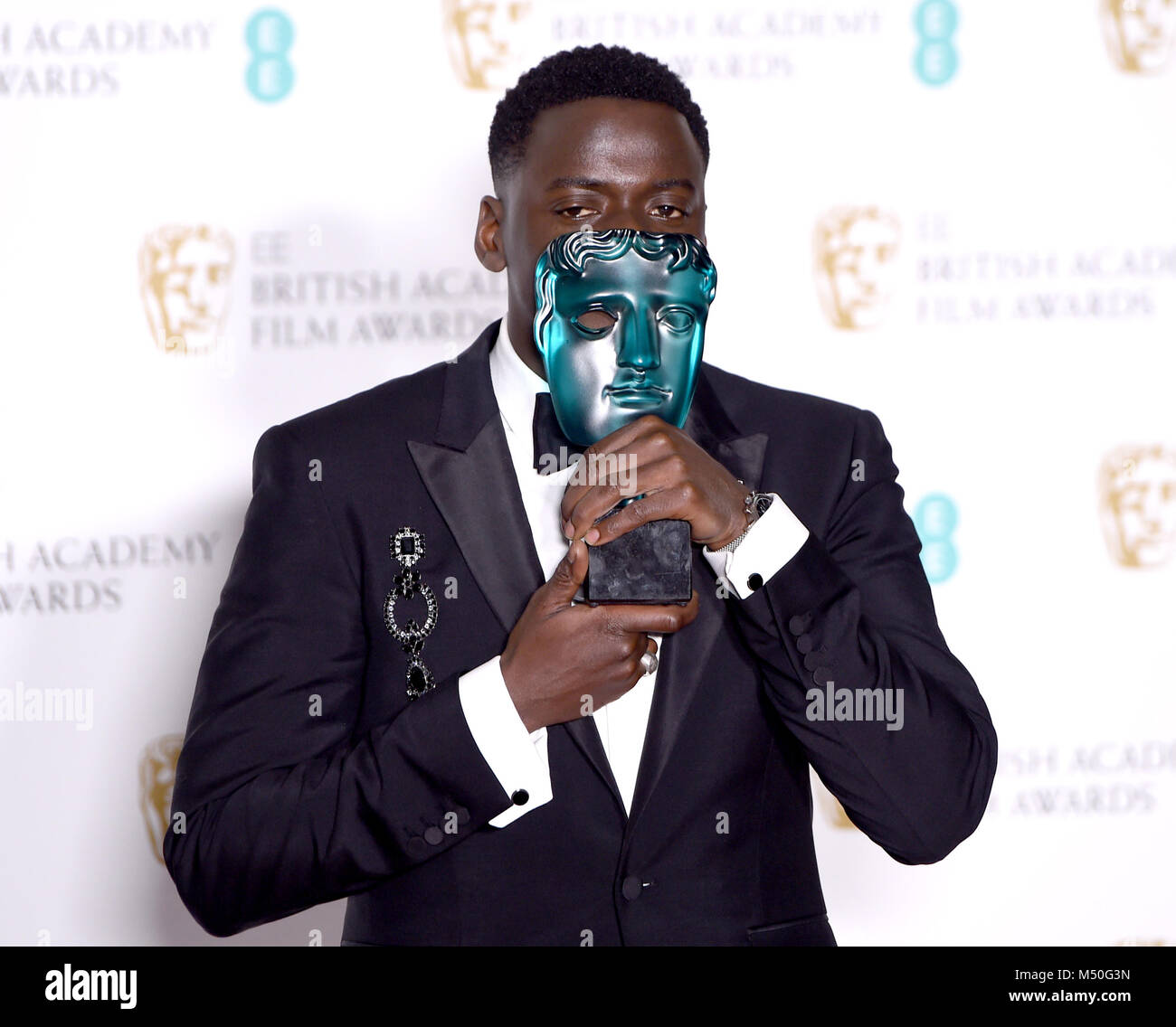 Bafta award mask hi-res stock photography and images - Alamy