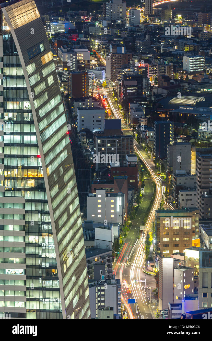 Aerial view of Nagoya Stock Photo - Alamy