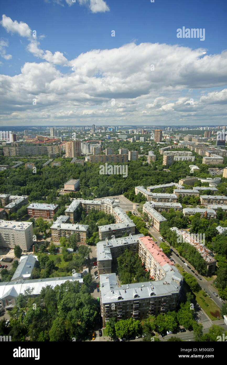 Kremlin aerial view moscow hi-res stock photography and images - Alamy