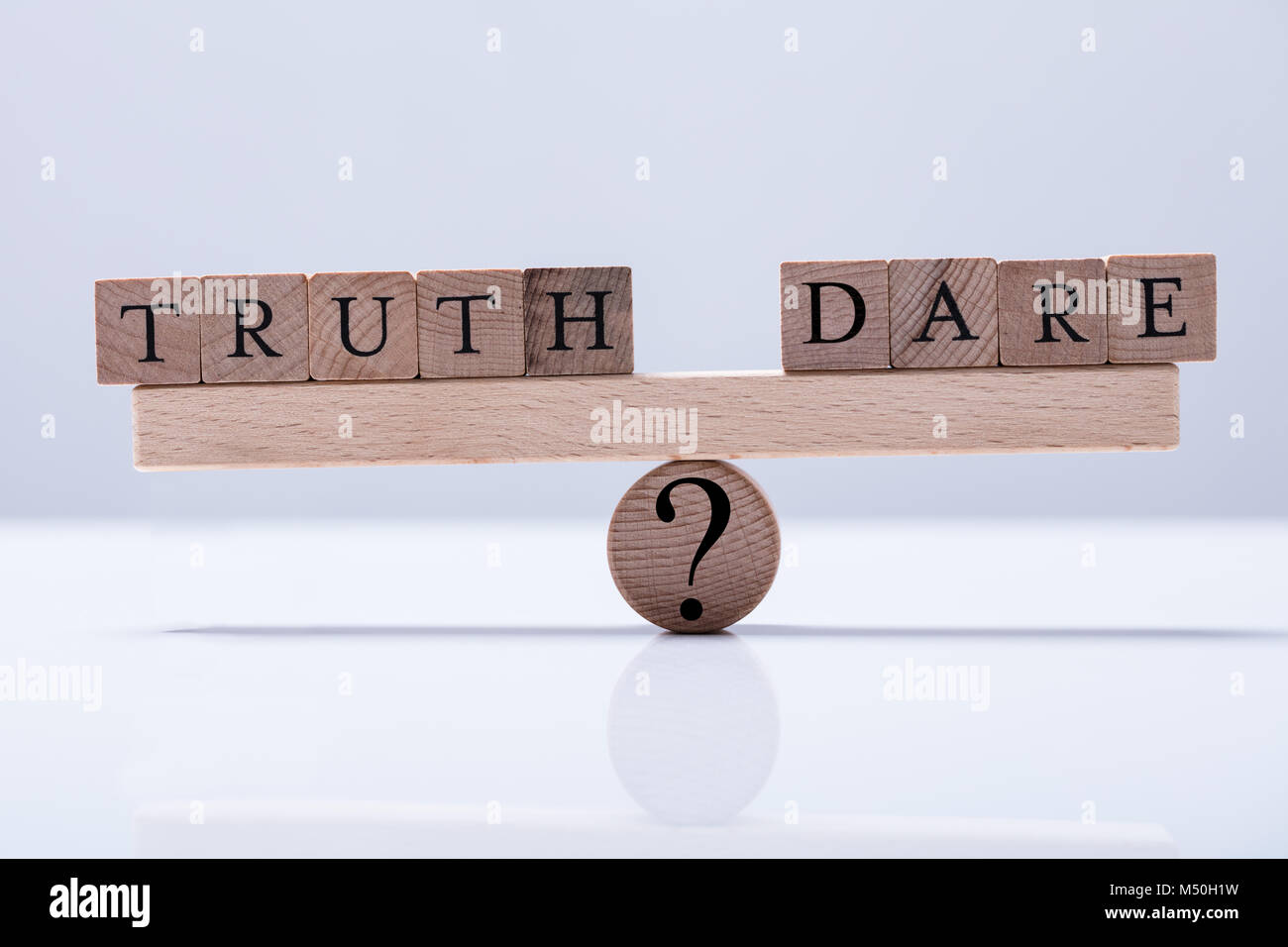 Truth Question Mark High Resolution Stock Photography and Images - Alamy