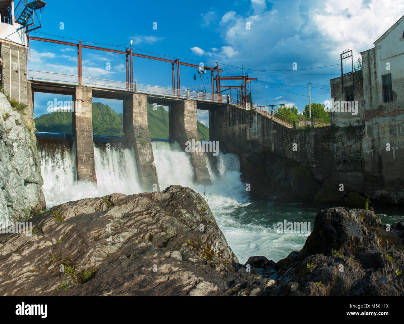 Hydro power station Stock Photo - Alamy