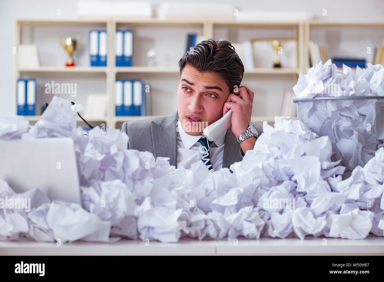 Paper recycling center work hi-res stock photography and images - Alamy