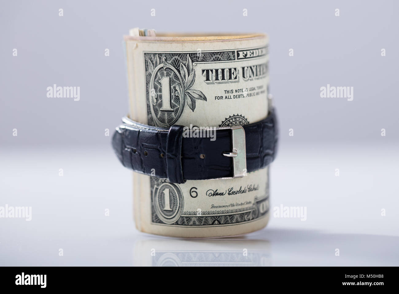 Tight belt hi-res stock photography and images - Alamy
