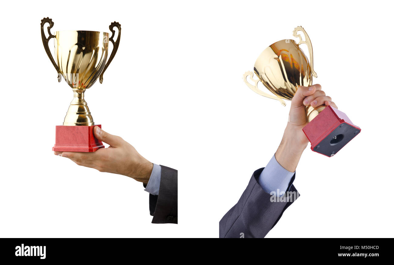 Receiving reward Cut Out Stock Images & Pictures - Alamy
