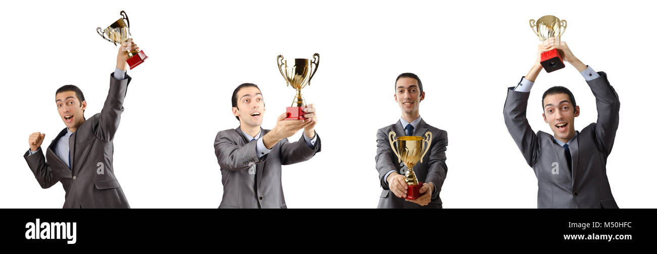 Employee receiving award hi-res stock photography and images - Alamy