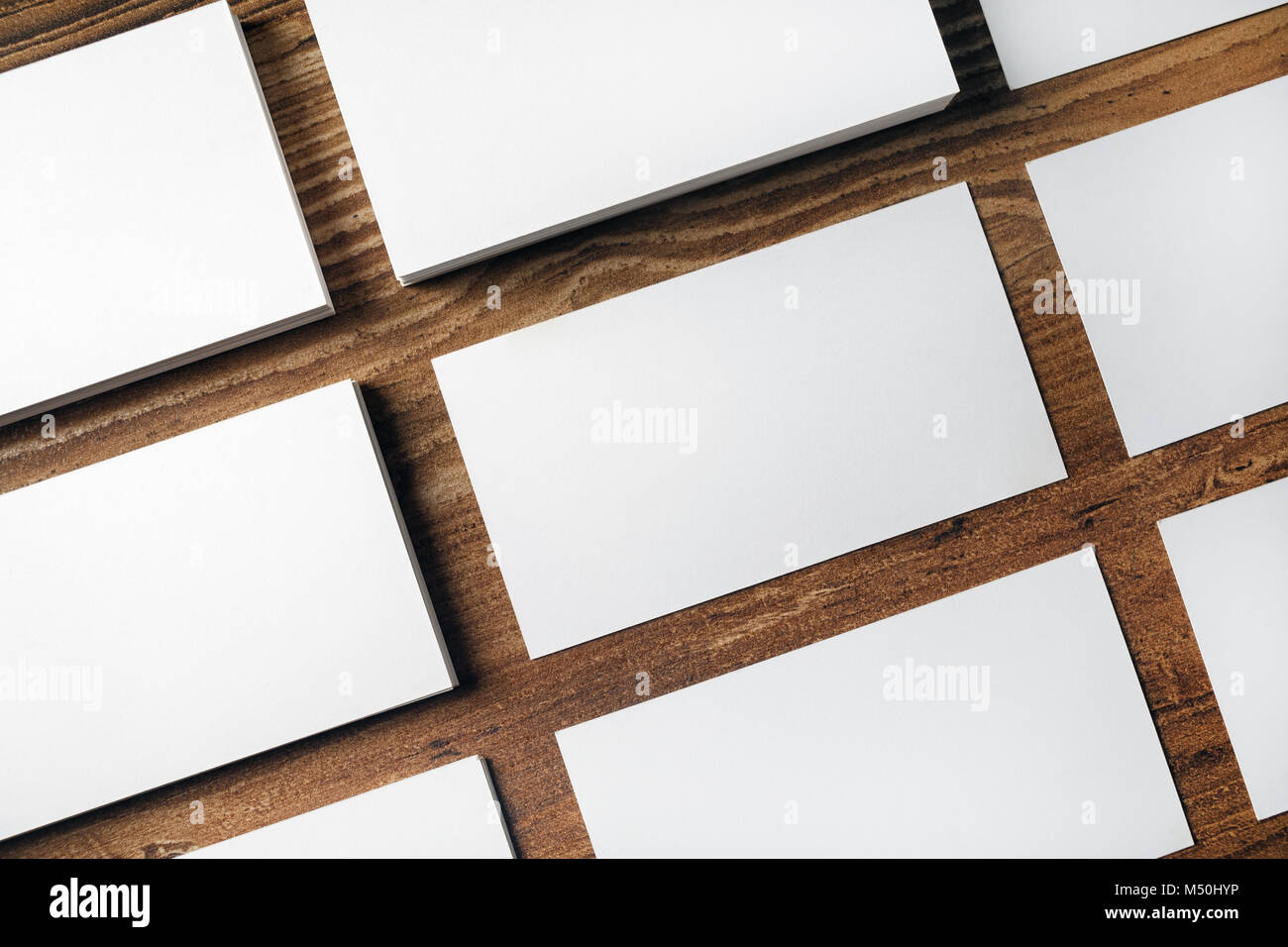 Many business cards Stock Photo - Alamy