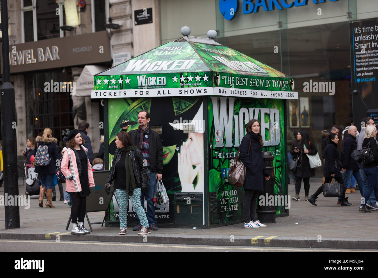 Wicked ticket office Stock Photo - Alamy