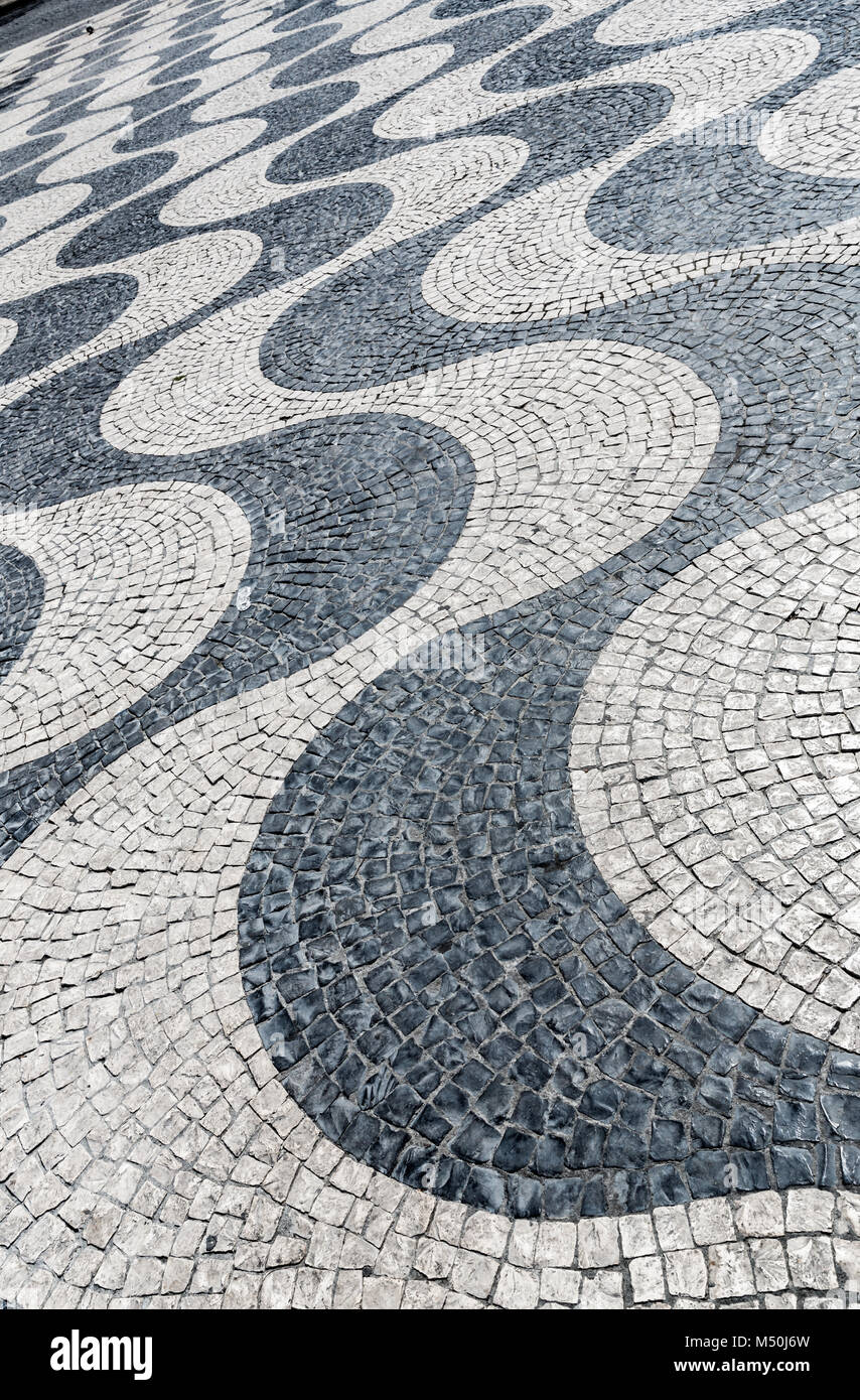 Tile brick floor Stock Photo - Alamy