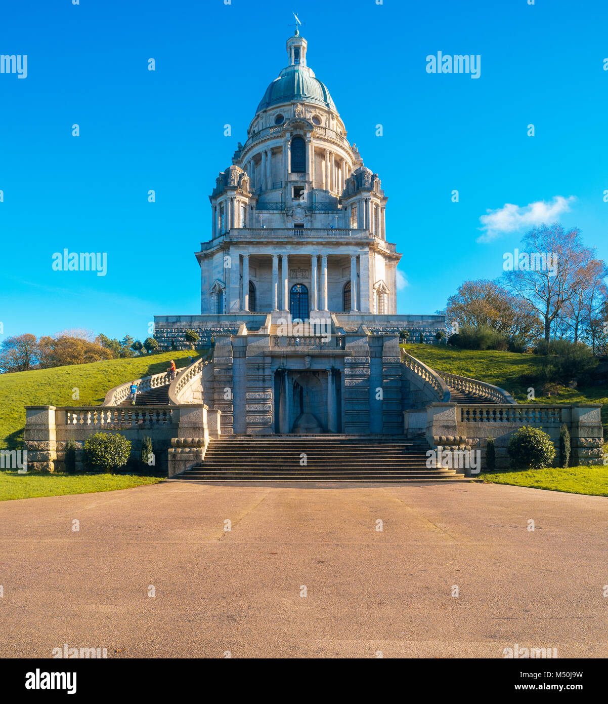 The Ashton Memorial, Williamson Park, Lancaster, Lancashire Stock Photo ...