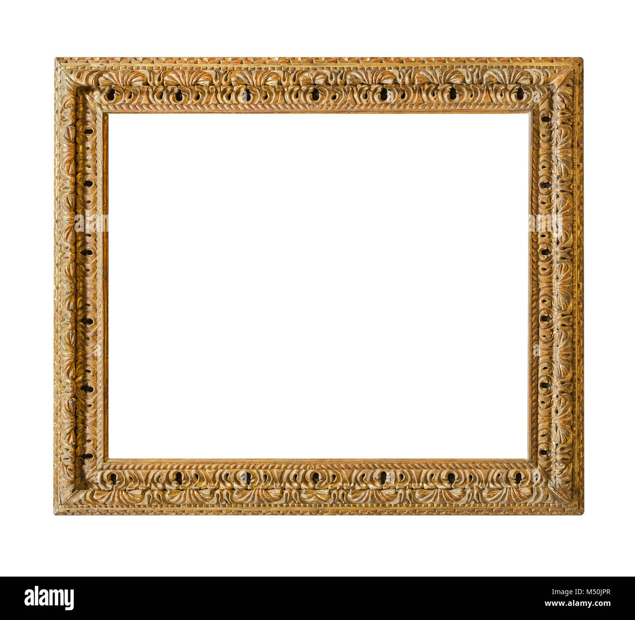 Old wooden picture frame Stock Photo - Alamy