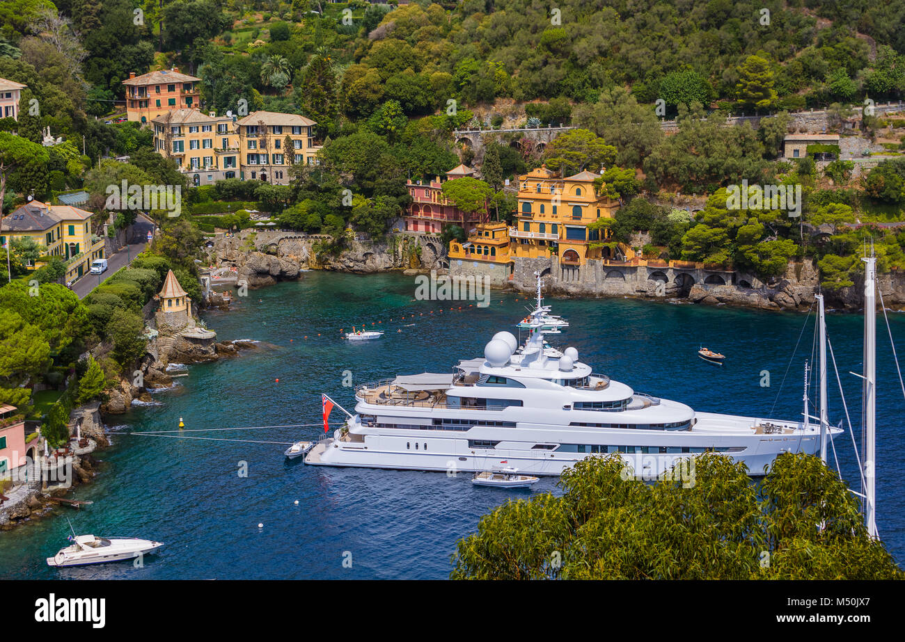 Portofino luxury resort - Italy Stock Photo - Alamy