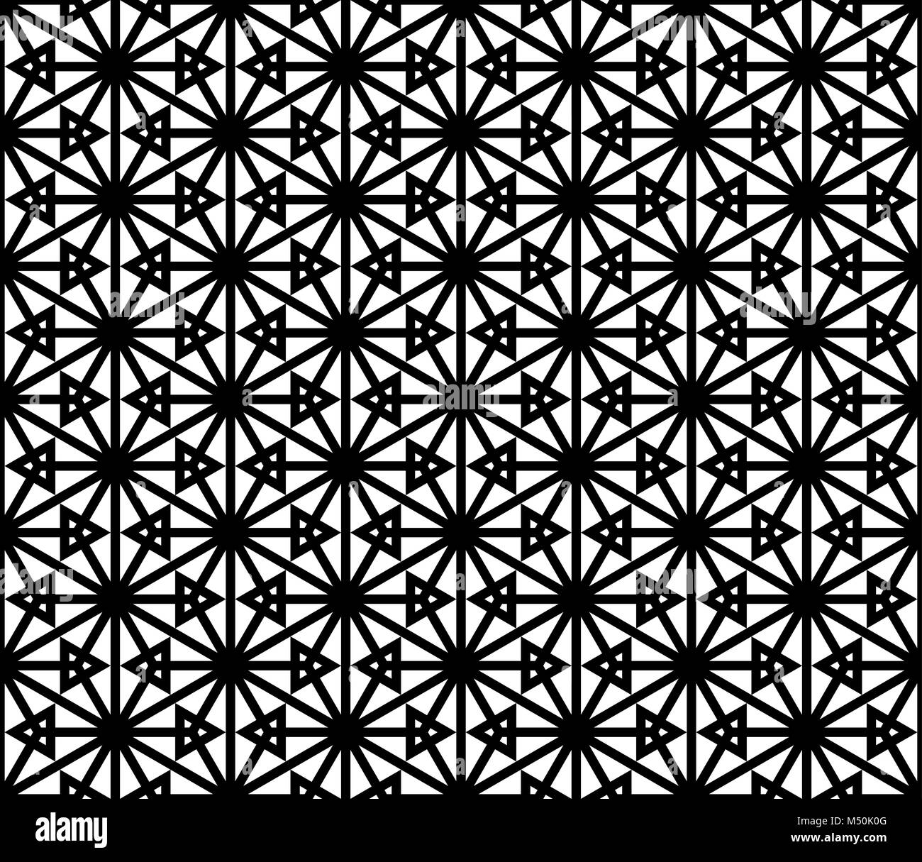 Seamless traditional Japanese ornament Kumiko Stock Vector Image & Art ...