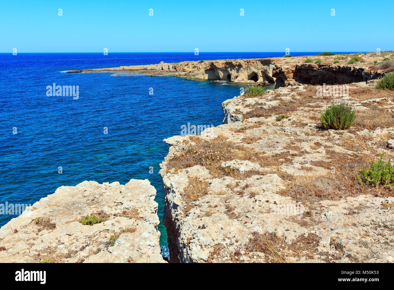 Sicily summer sea beach, Italy Stock Photo - Alamy