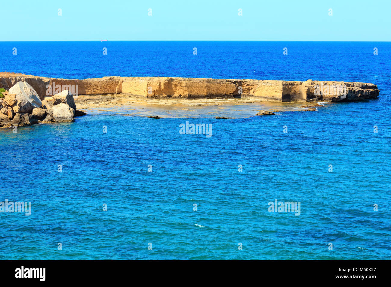 Sicily summer sea beach, Italy Stock Photo - Alamy