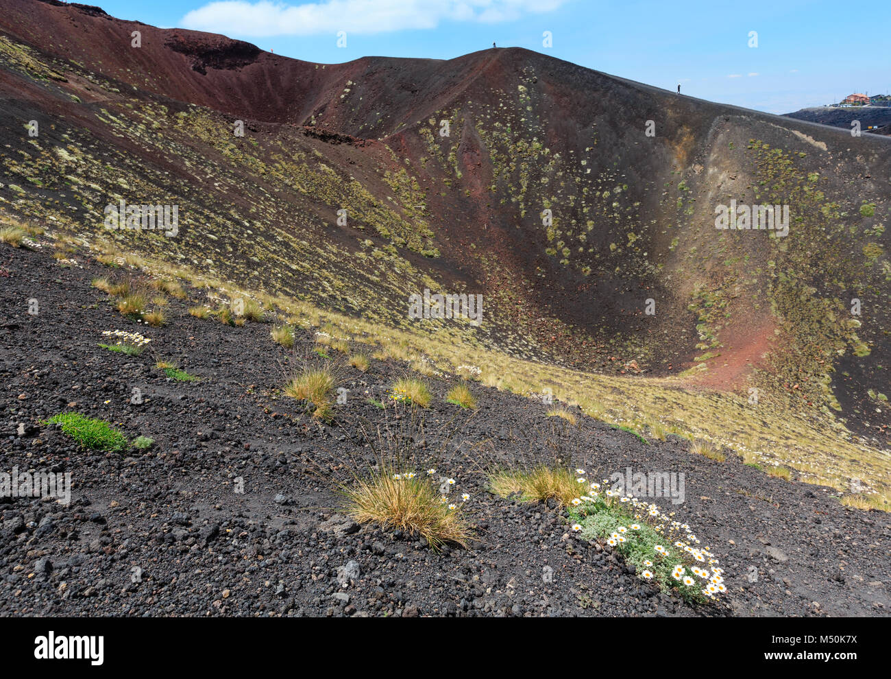 Etna volcano view, Sicily, Italy Stock Photo - Alamy