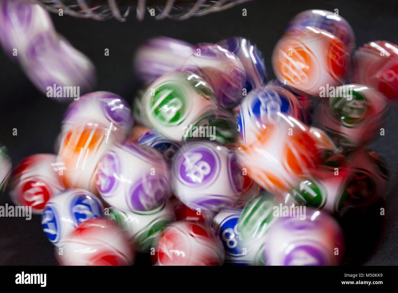 Lottery balls machine hi-res stock photography and images - Alamy