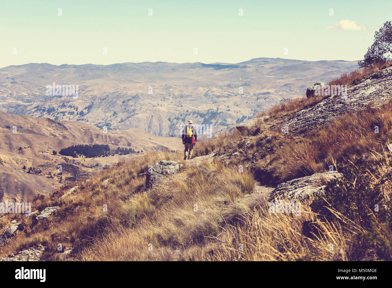 Trekking en peru hi-res stock photography and images - Alamy